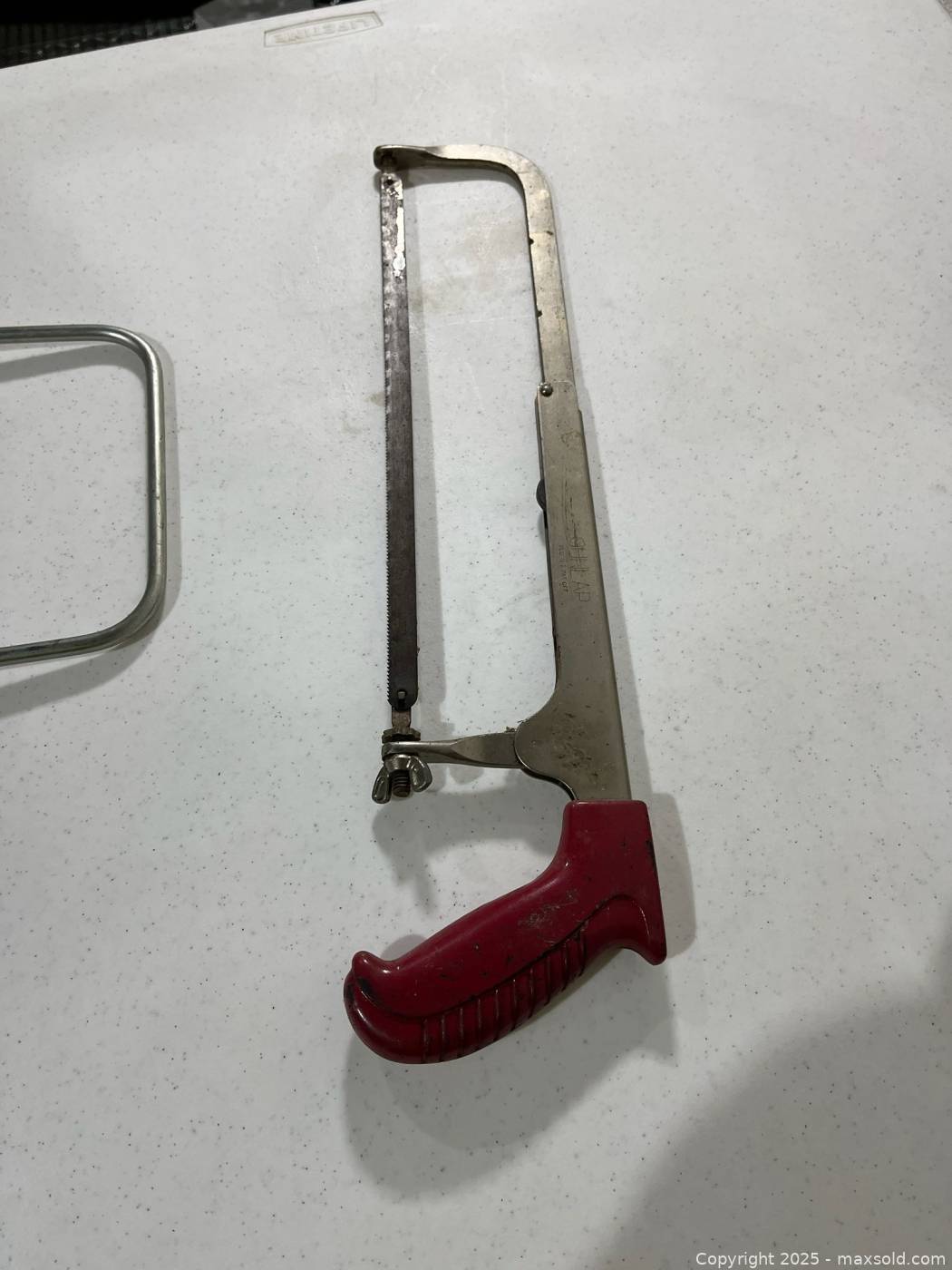 3 saws: hand, hacksaw, coping | Maxsold