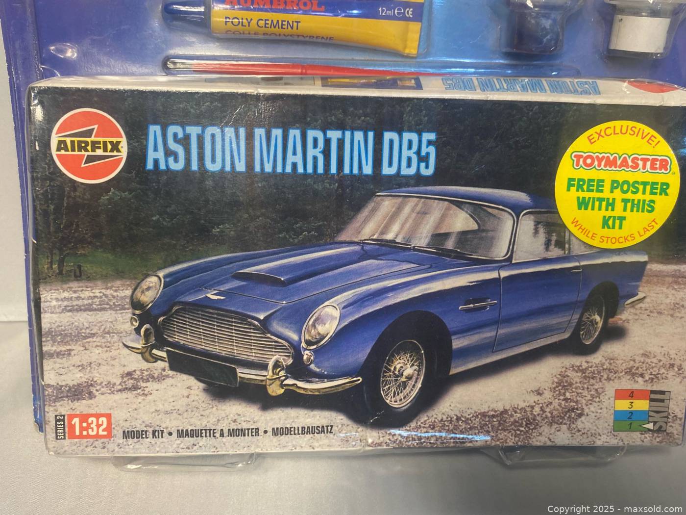 Airfix Aston Martin DB5 1:32 sealed model kit | Maxsold