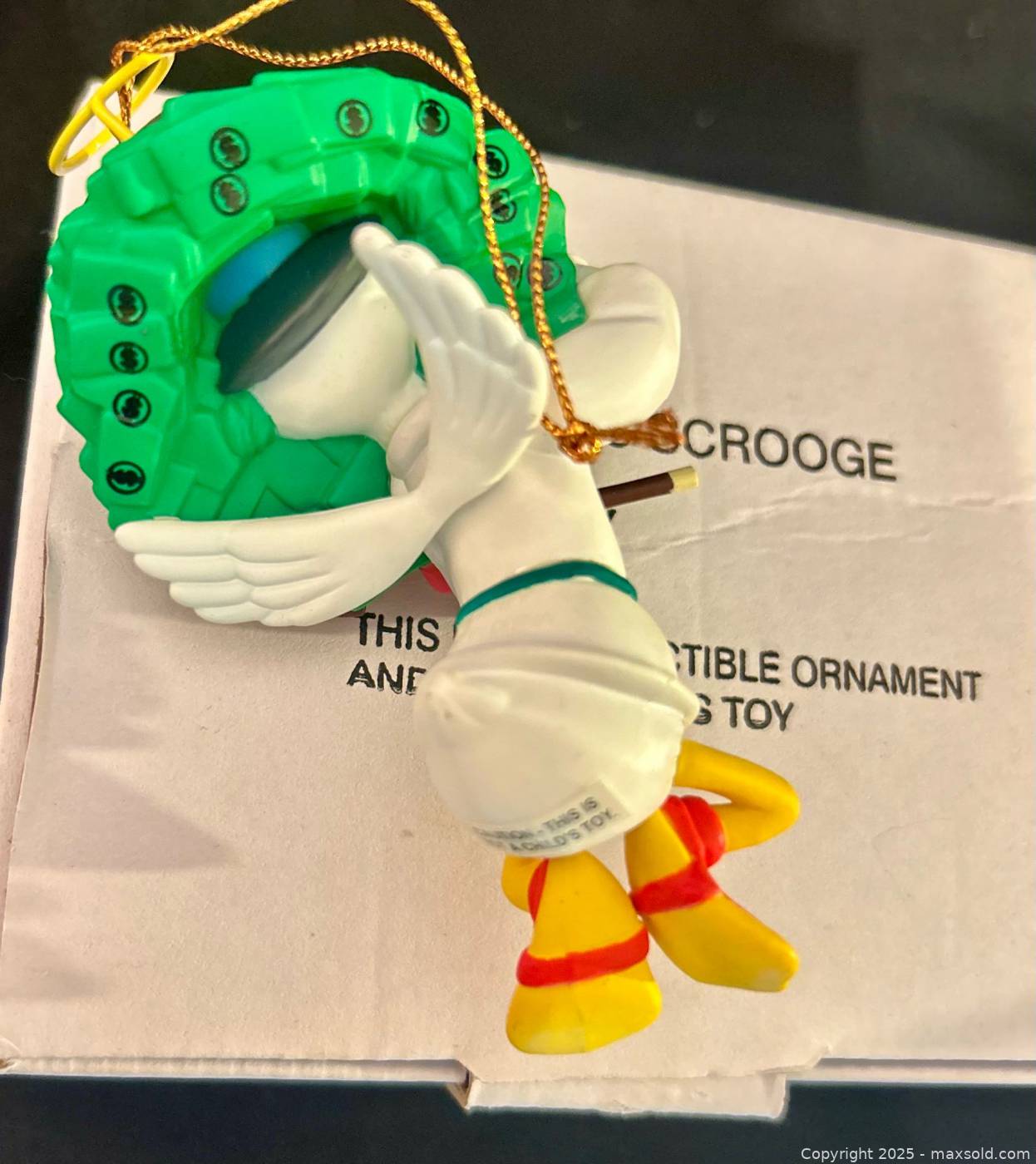 Grolier Disney Christmas character ornaments, 4 new in boxes | Maxsold
