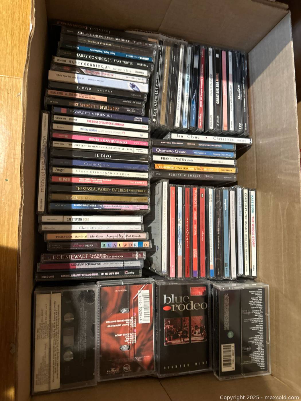 Two Boxes of Music CDs | Maxsold