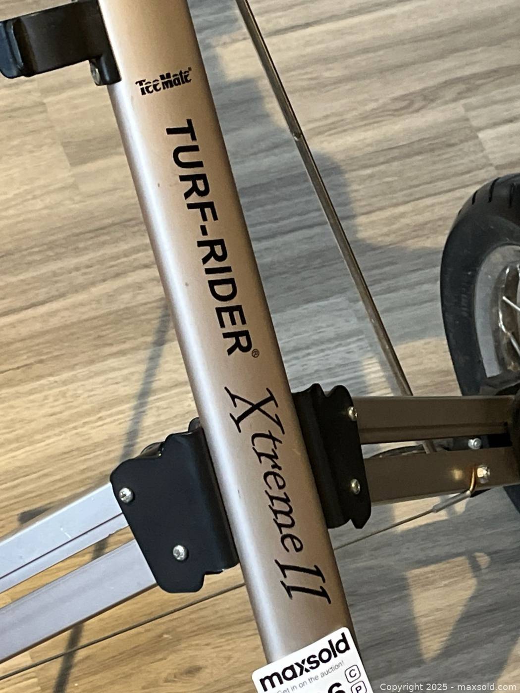 Tee Mate Turf-Rider Xtreme II 3-Wheel Golf Push Cart | Maxsold