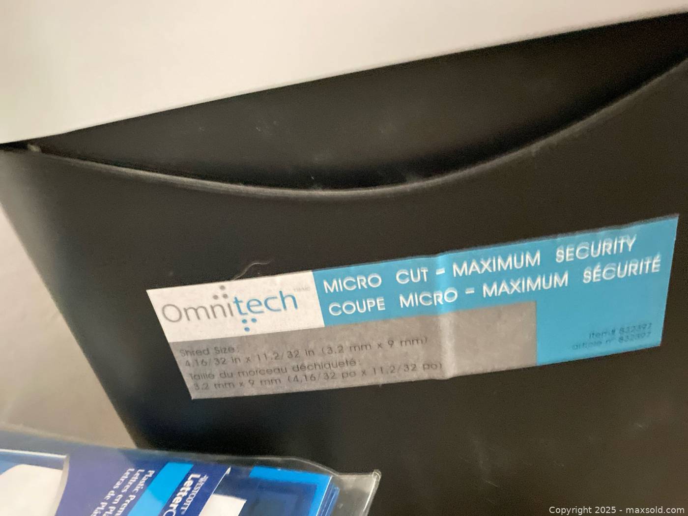 Omnitech micro-cut shredder, HP Photosmart C4280 all-in-one printer ...