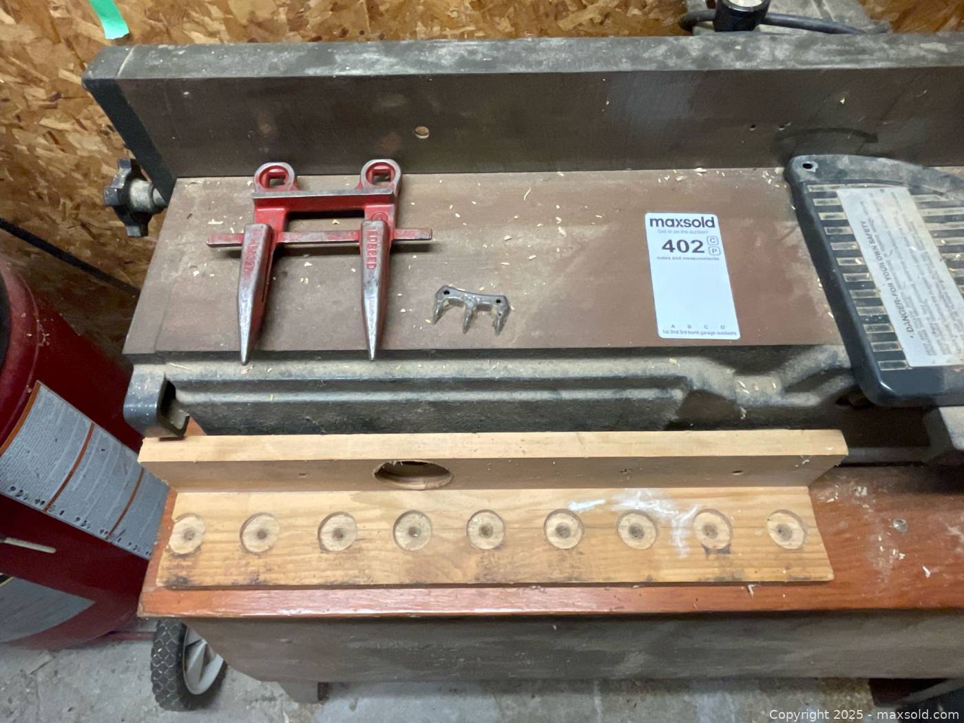 Sears Craftsman bench-top jointer/planer with stand | Maxsold