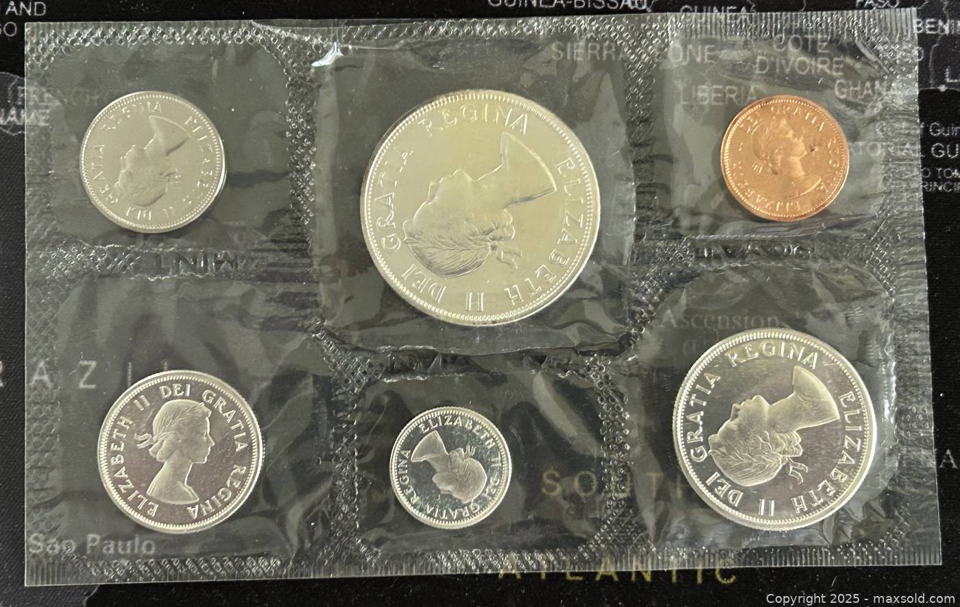 1963 Canadian Silver Proof-Like Coin Set | Maxsold