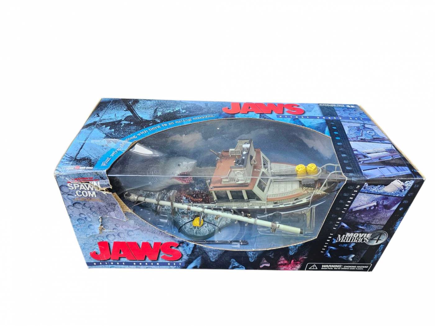 Rare Vintage Jaws Movie Maniacs Toy in Original Box | Maxsold