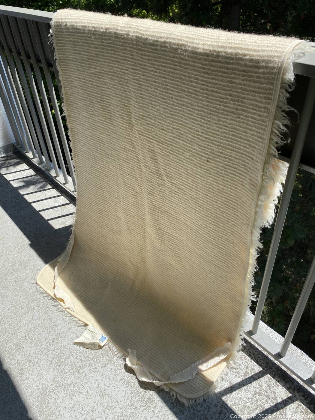 Woolrest Sleeper Pure Wool Pad 41x77 Ivory | Maxsold