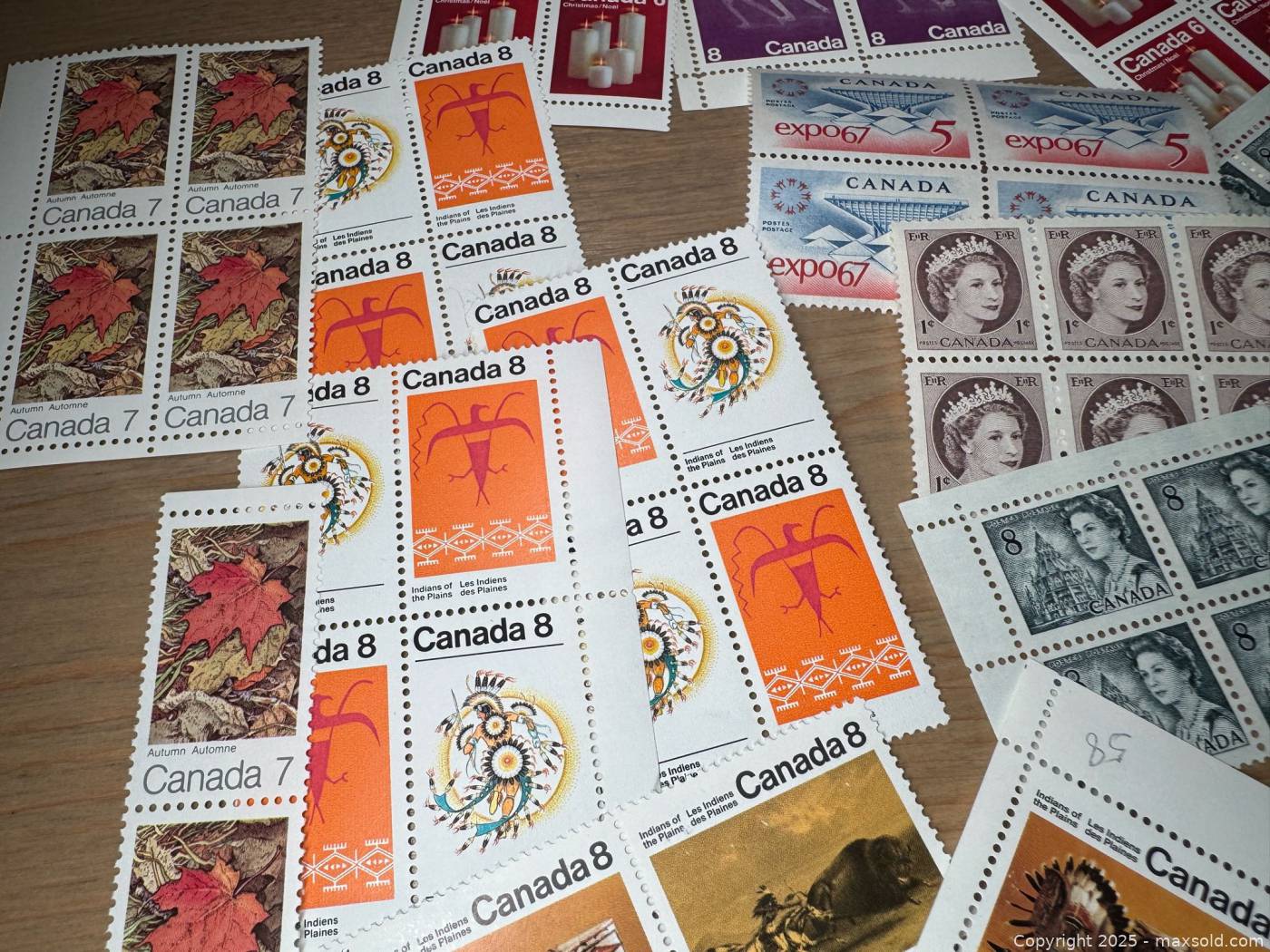 Canadian postage stamp collection | Maxsold