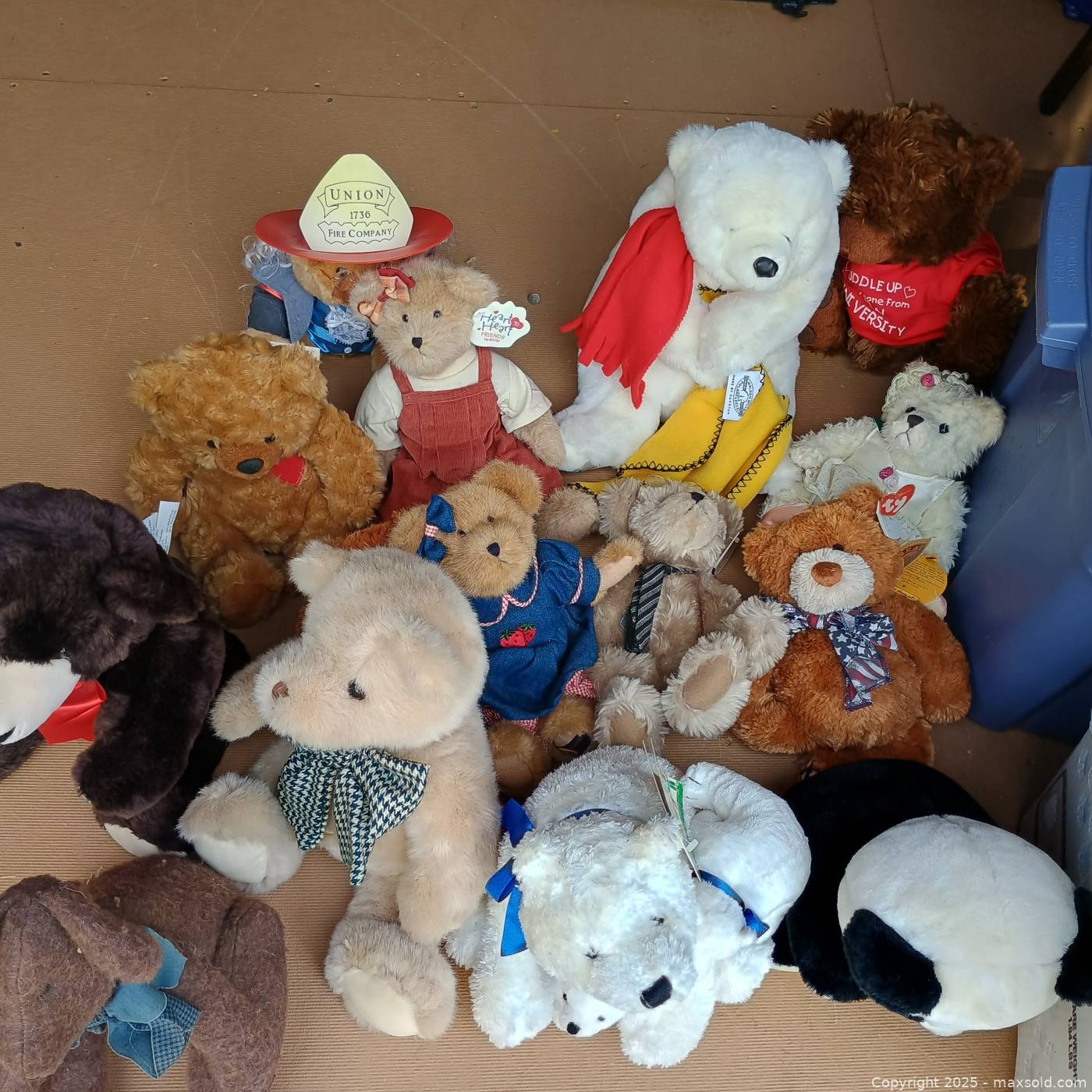 Assorted teddy bears and plush animals | Maxsold