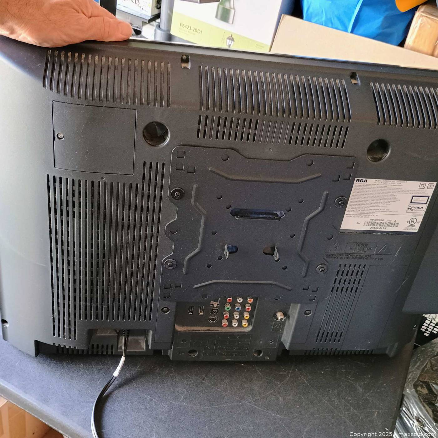 RCA 26" LCD TV with Built-In DVD Player | Maxsold