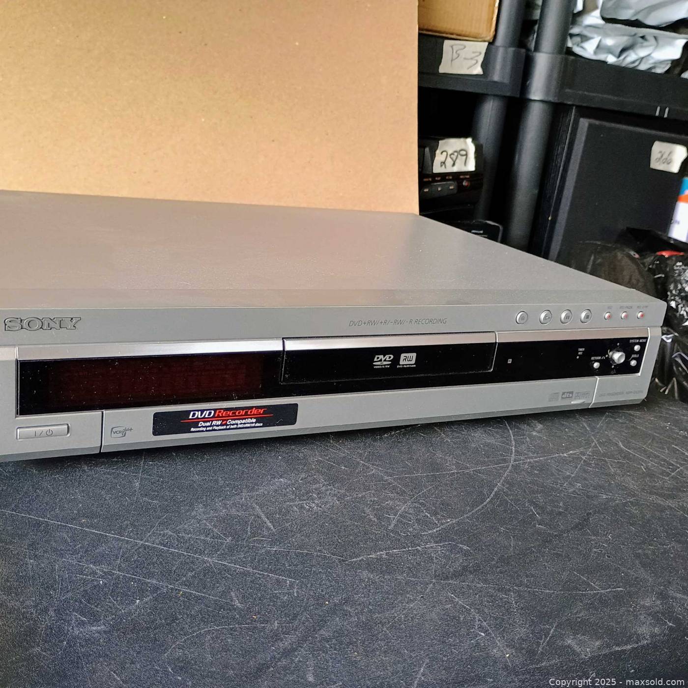 Sony silver DVD player | Maxsold