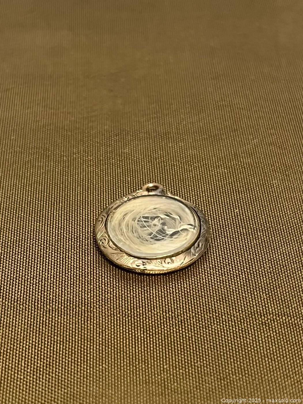 Antique Victorian Turquoise & CMC Sterling Lockets | Maxsold