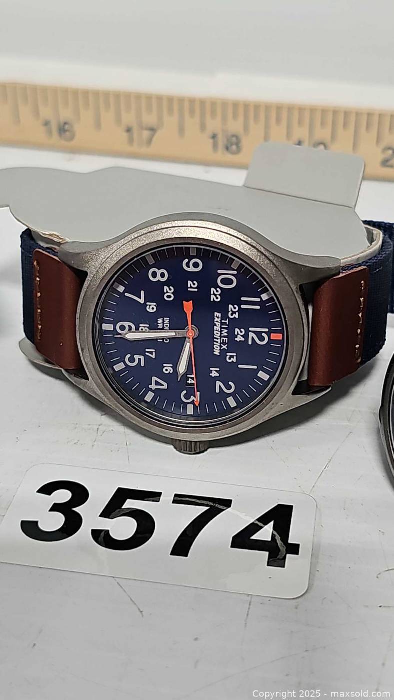 Three Timex Watches, New Without Box, Running | Maxsold