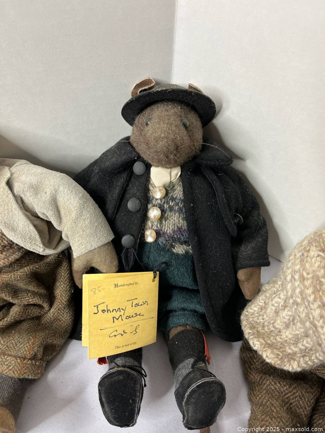 Handmade Animal Dolls Set - Mice and Rabbits | Maxsold