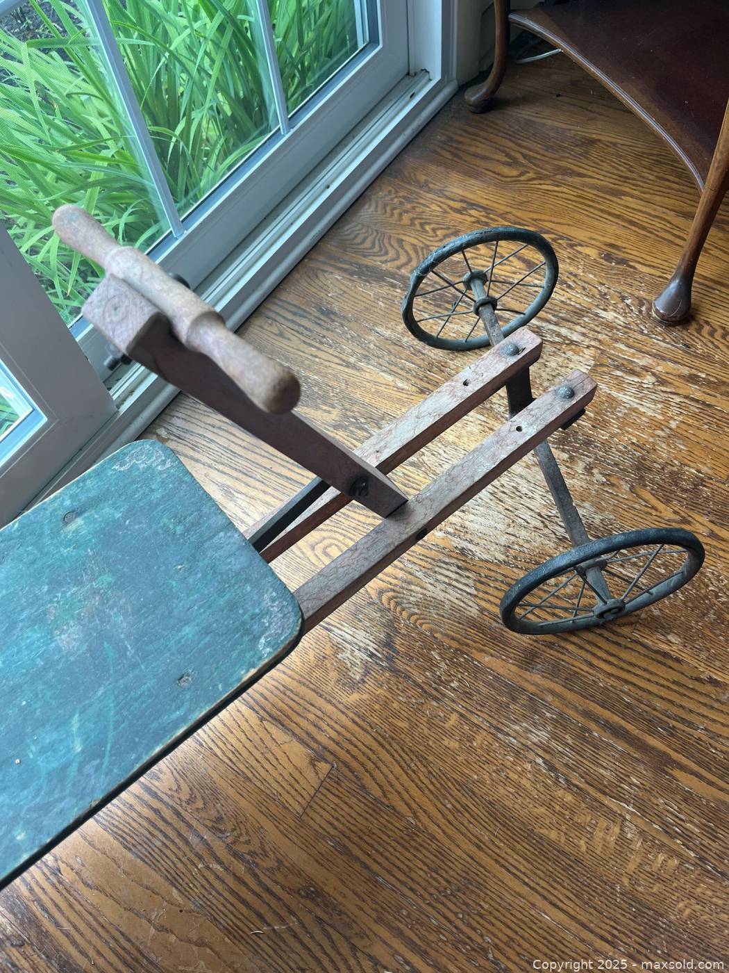 Vintage Irish Mail Cart Pedal Car Wood Metal Early-Mid 20th Century ...