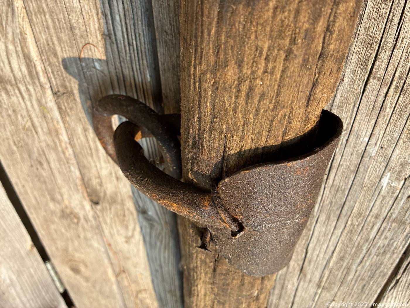 Antique wooden double tree yoke | Maxsold