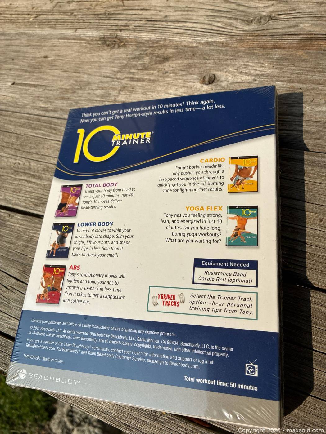 Beachbody 10 Minute Trainer 5-Workout DVD Set And Sportline 360 ...