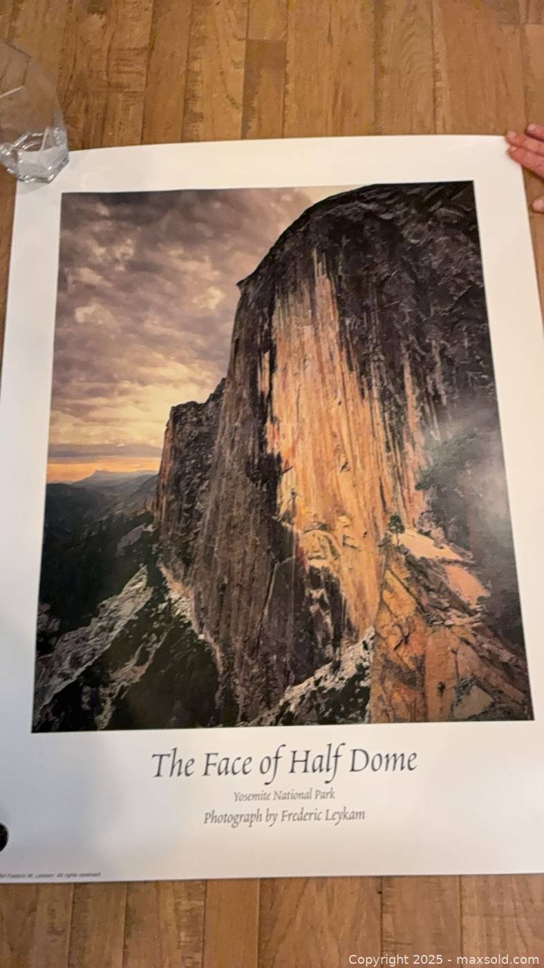 The Face of Half Dome photographic poster | Maxsold