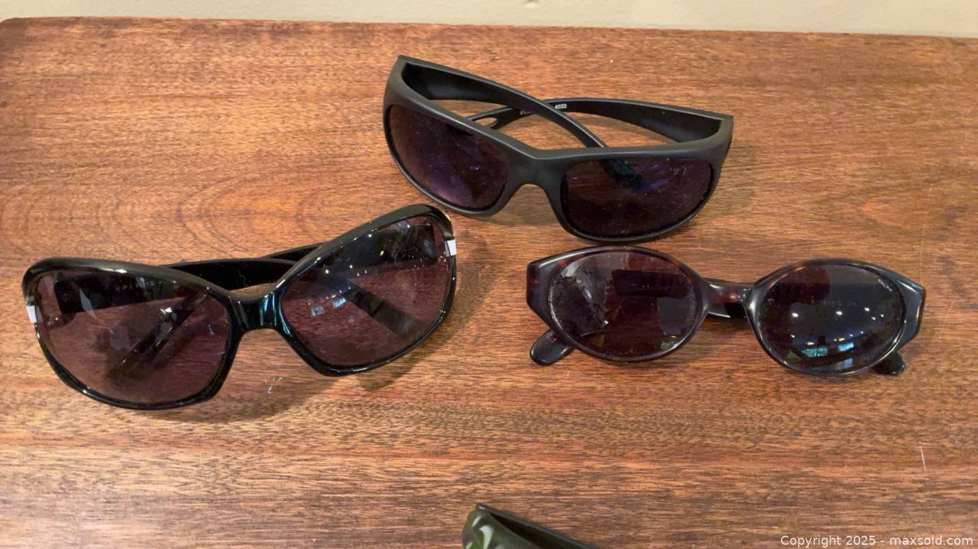 Five pairs assorted sunglasses | Maxsold