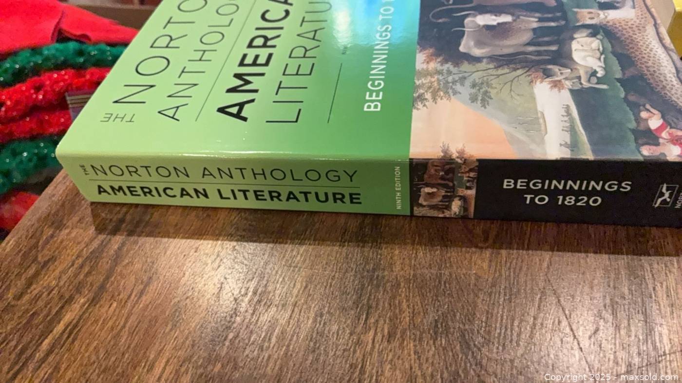 The Norton Anthology of American Literature Ninth Edition, 5 Volumes ...