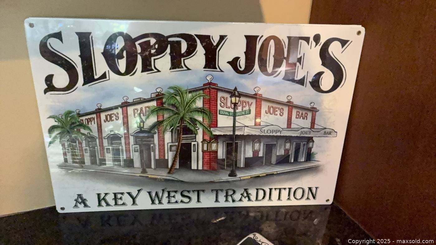 Vintage-Style Metal Wall Signs, 3 Pieces | Maxsold