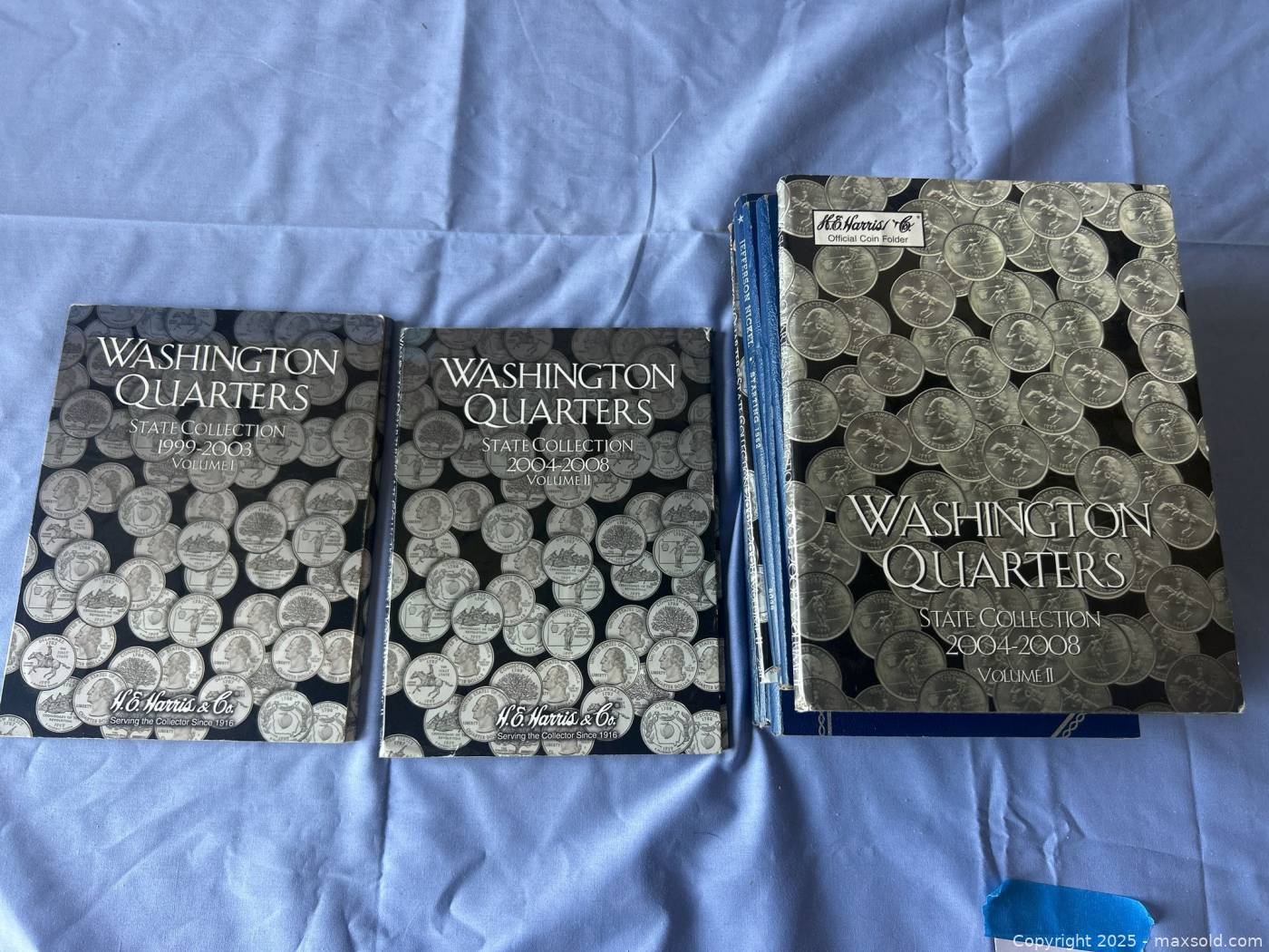 H.E. Harris & Co. Coin Folders: State Quarters, Jefferson Nickels ...
