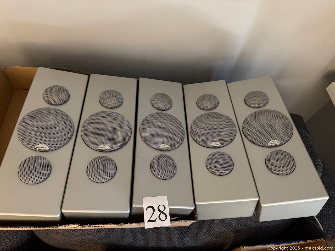 Monitor Audio Radius 180 speakers, five | Maxsold