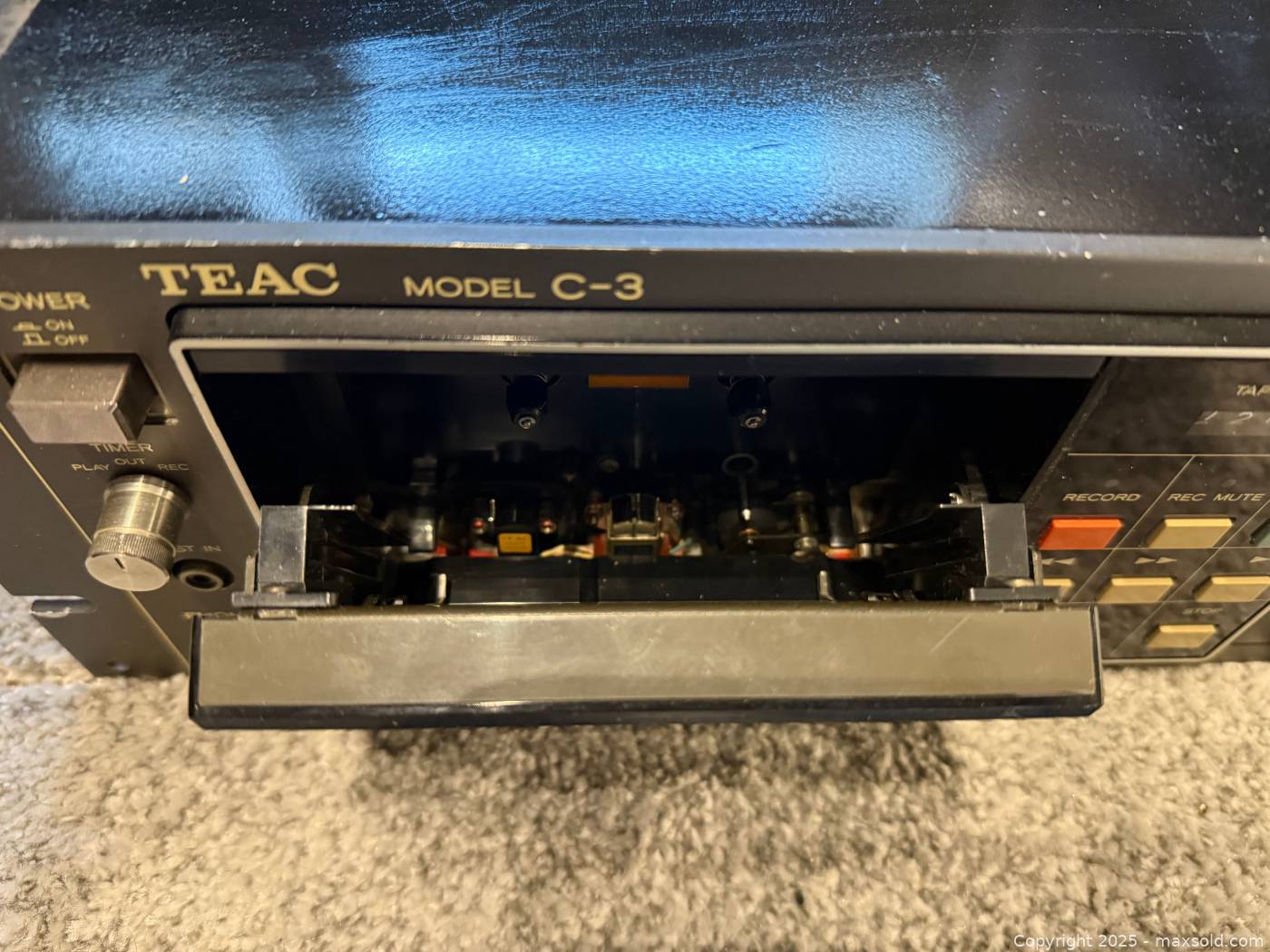 TEAC C-3 three-head cassette deck | Maxsold