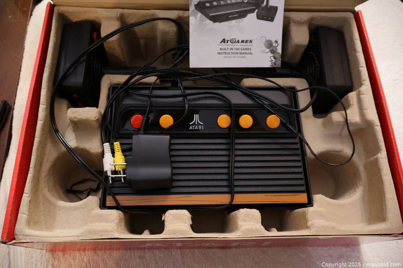 Atari Flashback 6 Classic Game Console with 100 Built-in Games | Maxsold