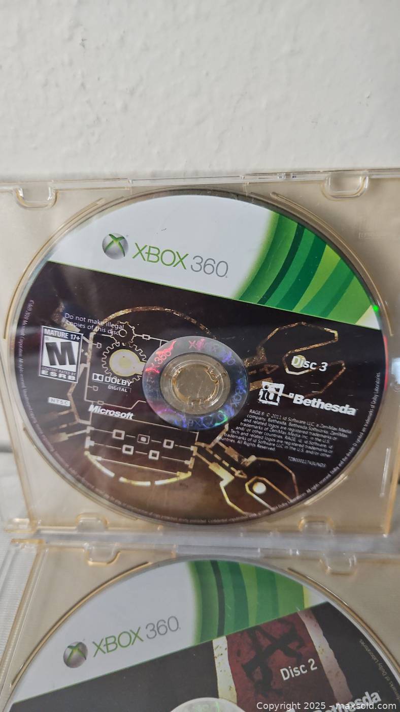 Lot of 6 Xbox 360 Games Discs | Maxsold