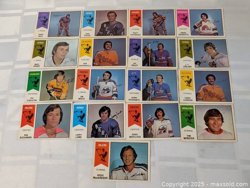 1974-75 O-Pee-Chee WHA hockey cards, 21 | Maxsold