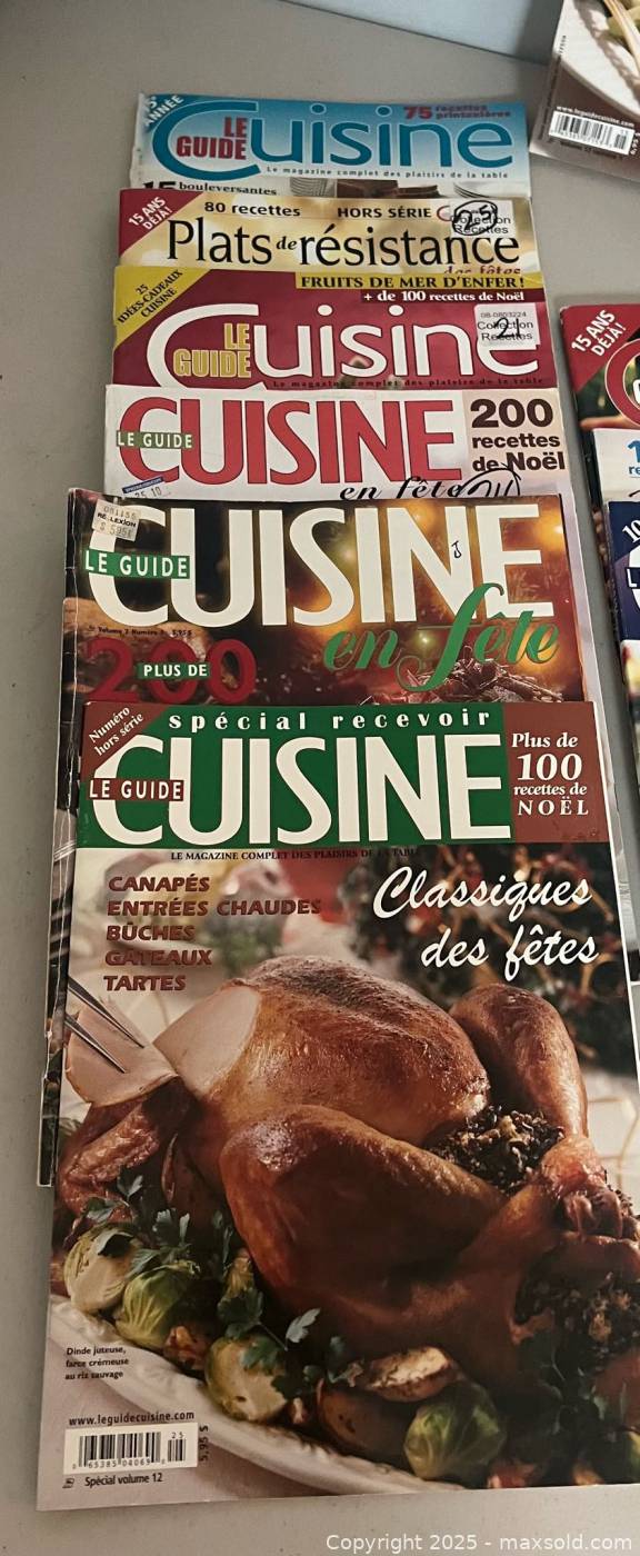 Le Guide Cuisine French cooking magazines | Maxsold