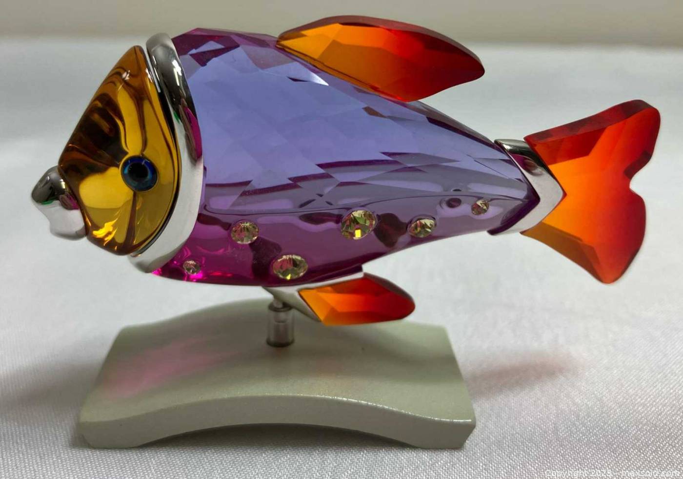 Swarovski Crystal Paradise Camaret Fish Figurine | Maxsold
