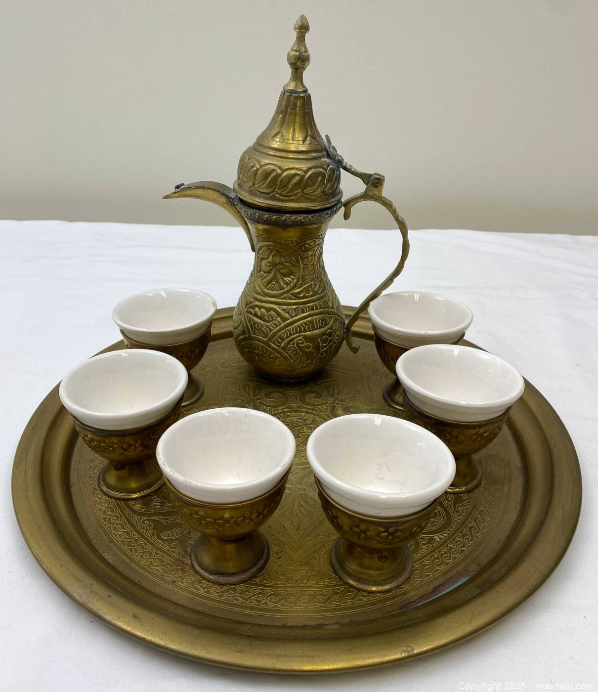 Vintage Middle Eastern Coffee Set | Maxsold