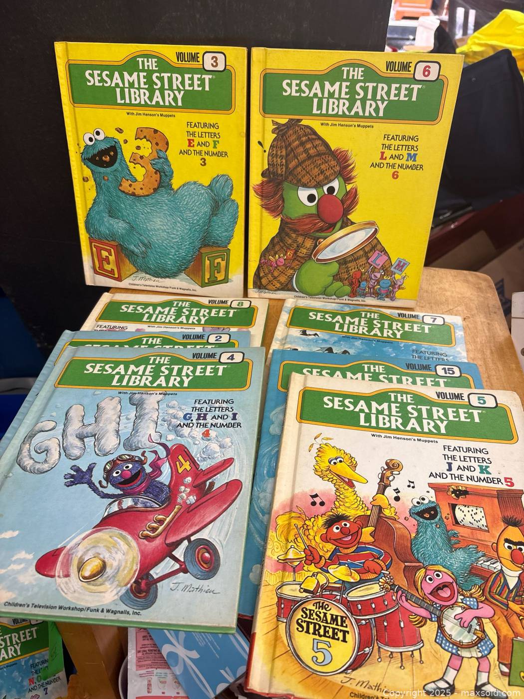 Sesame Street Library Books, 5 Volumes | Maxsold