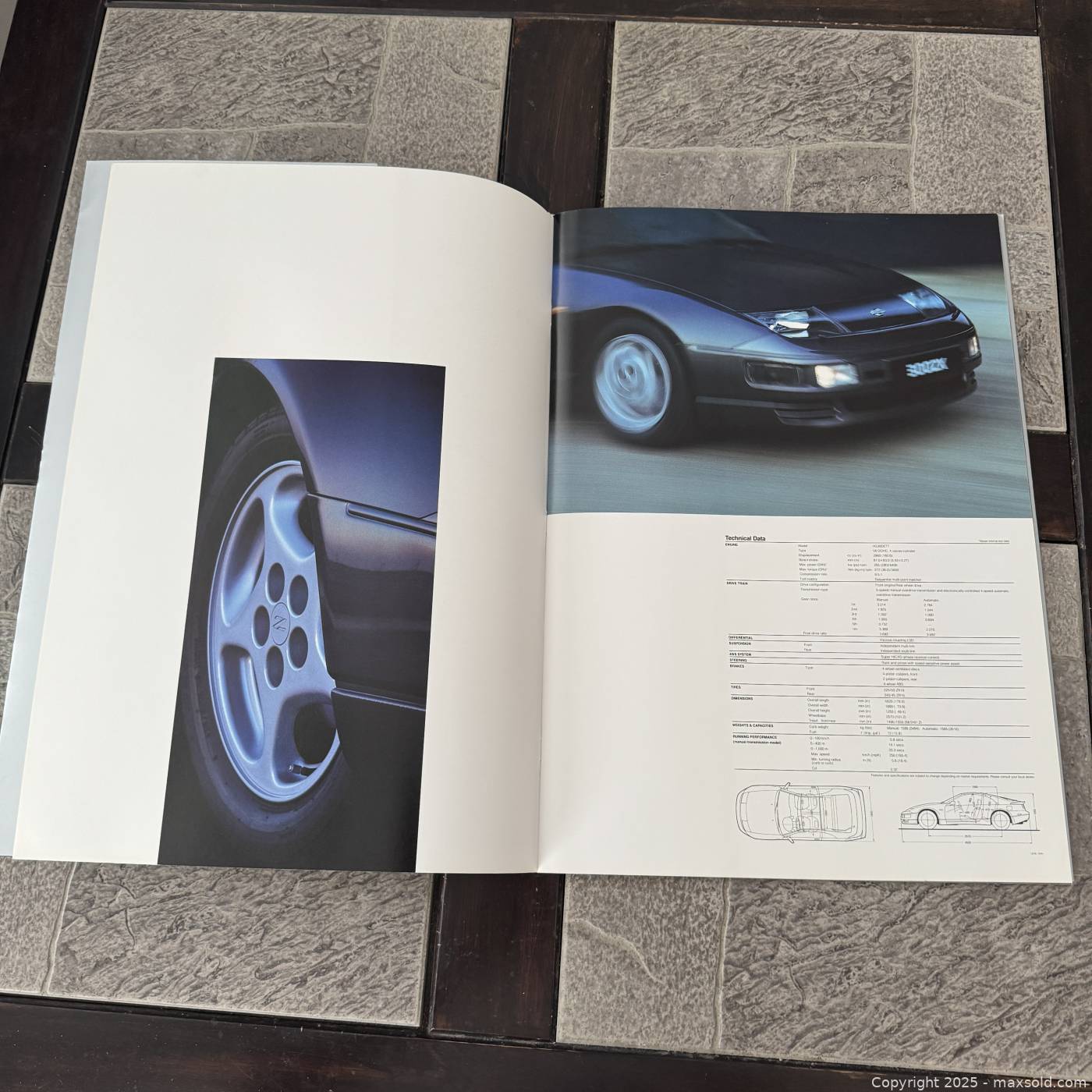 1990 Nissan 300ZX Auto Show Brochures | Maxsold