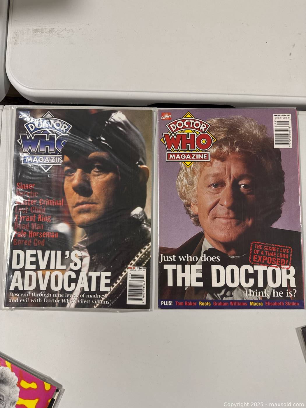 10 Doctor Who Magazine issues 1990s | Maxsold
