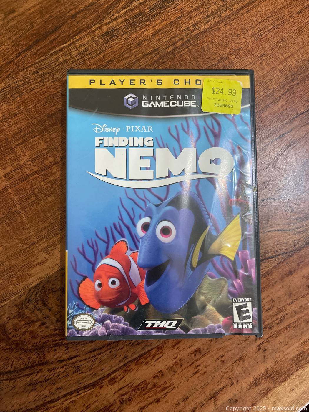 Disney Pixar Finding Nemo Nintendo GameCube Game | Maxsold