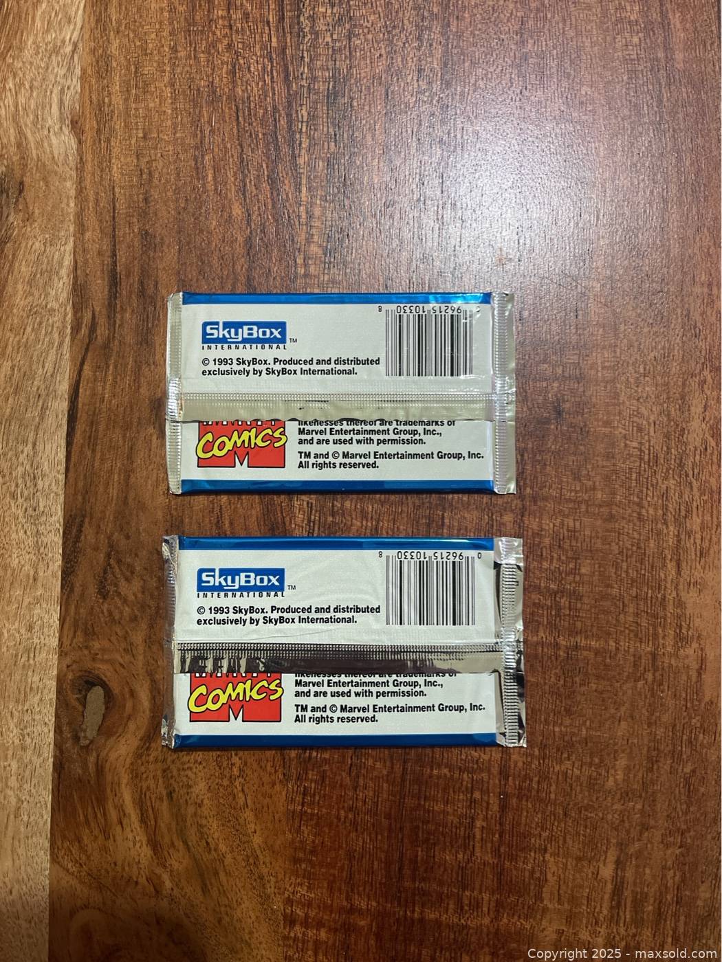 Two sealed X-Men Series II trading card packs | Maxsold