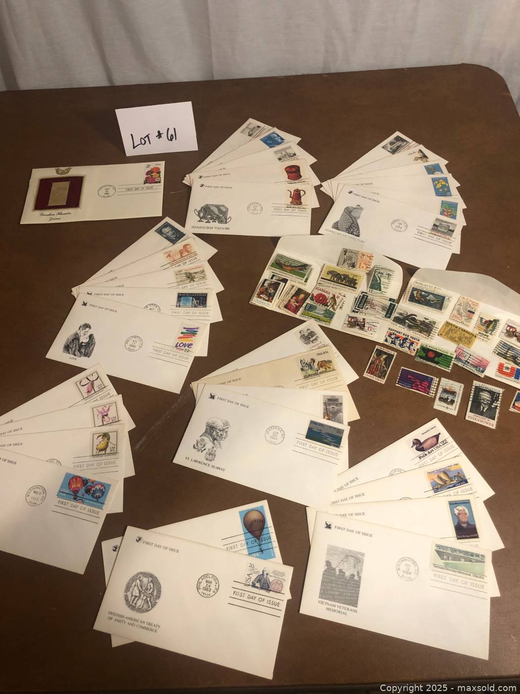 U.S. First Day Covers 1979-1985 & cancelled stamps | Maxsold