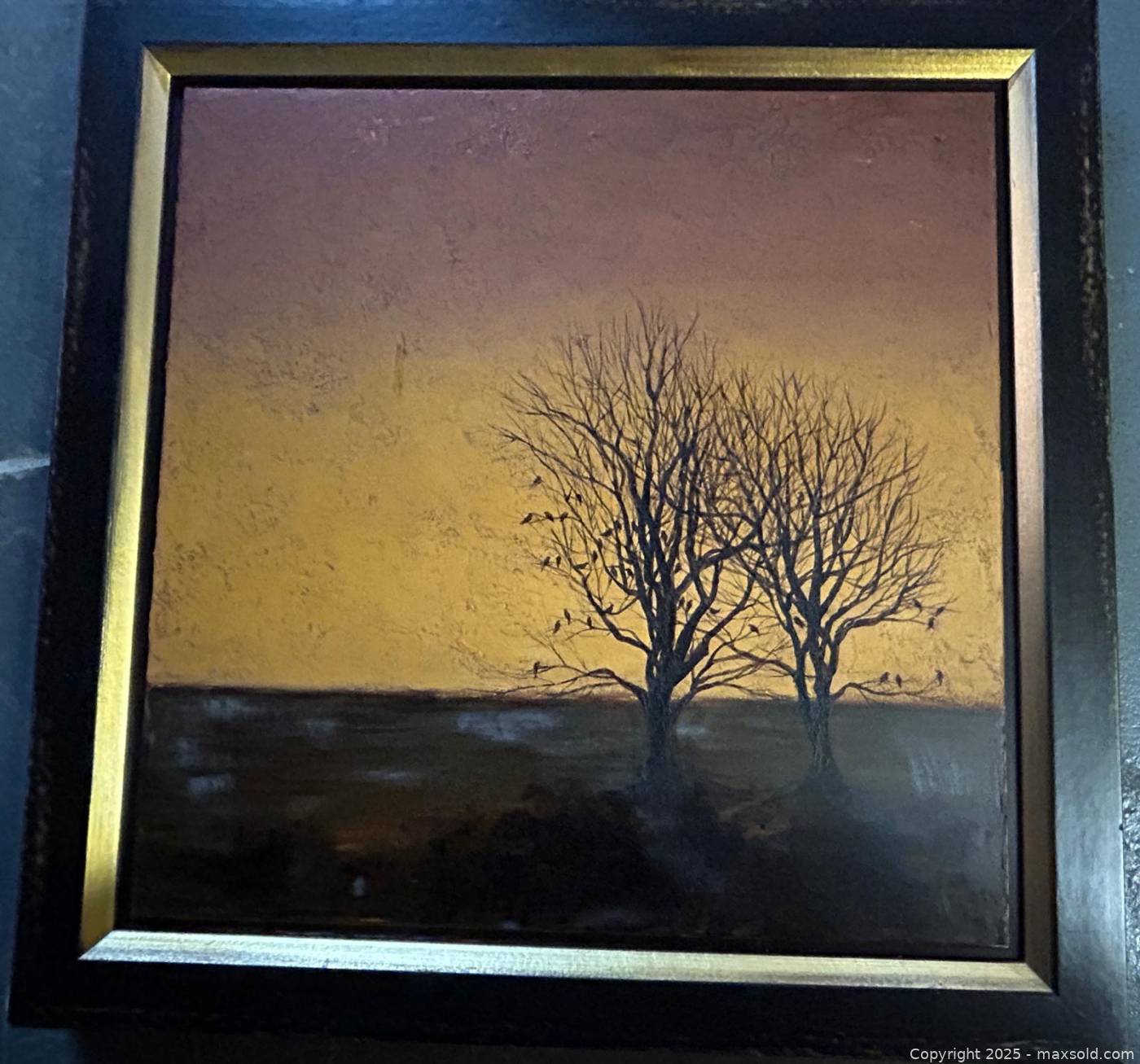Shannon Williamson encaustic painting | Maxsold