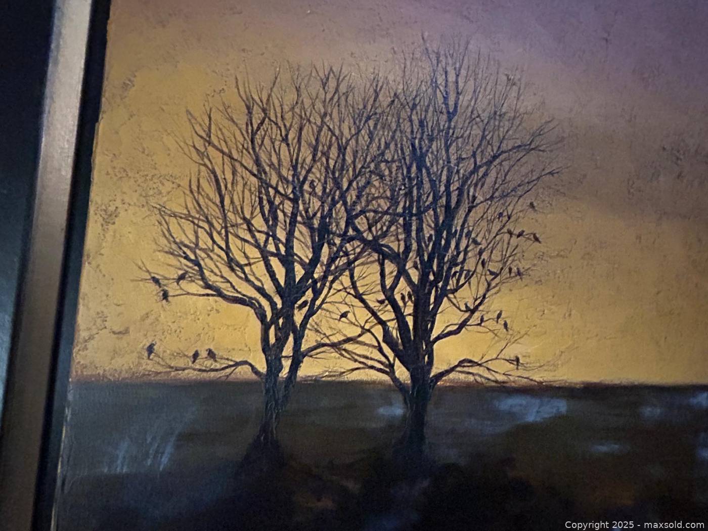 Shannon Williamson encaustic painting | Maxsold