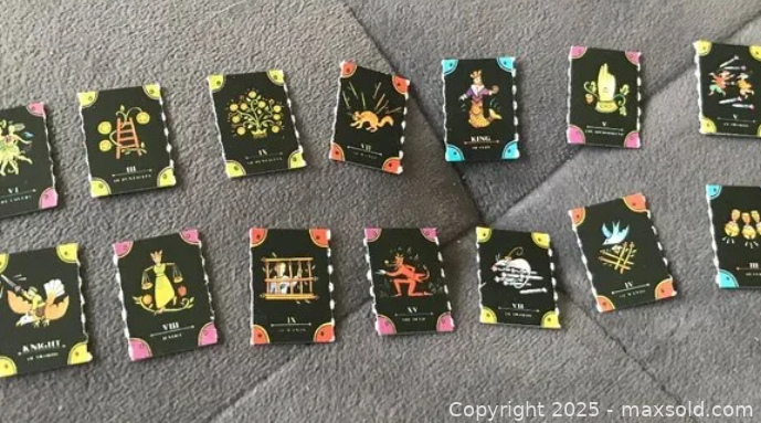 Pocket Animal Spirit Oracle Cards, Mini Tarot Deck With Book, Fortune ...