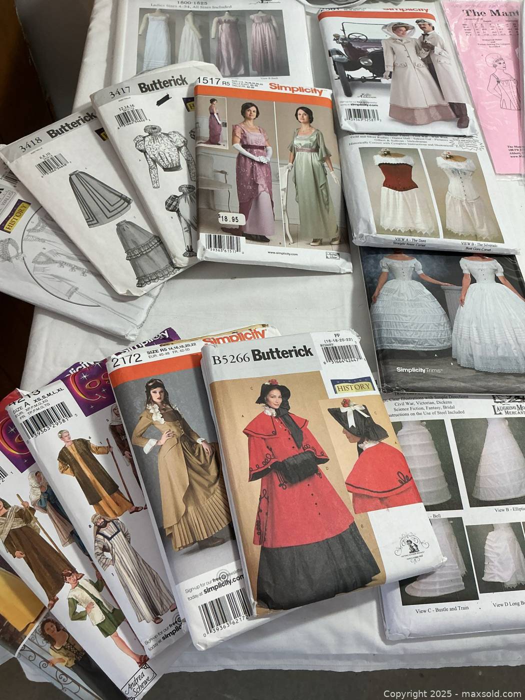Historic and Victorian Era Sewing Patterns Collection | Maxsold