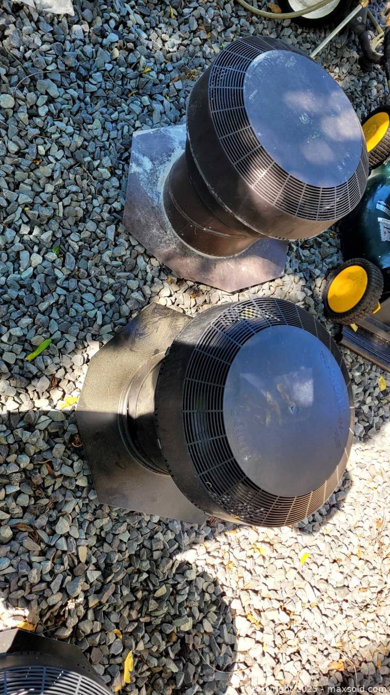 Three round roof vents | Maxsold