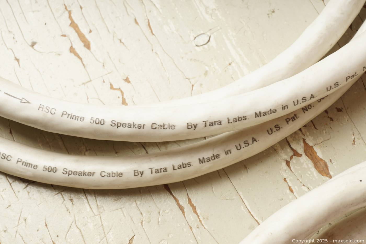 Tara Labs RSC Prime 500 Speaker Cables 3×10ft with Banana Plugs | Maxsold