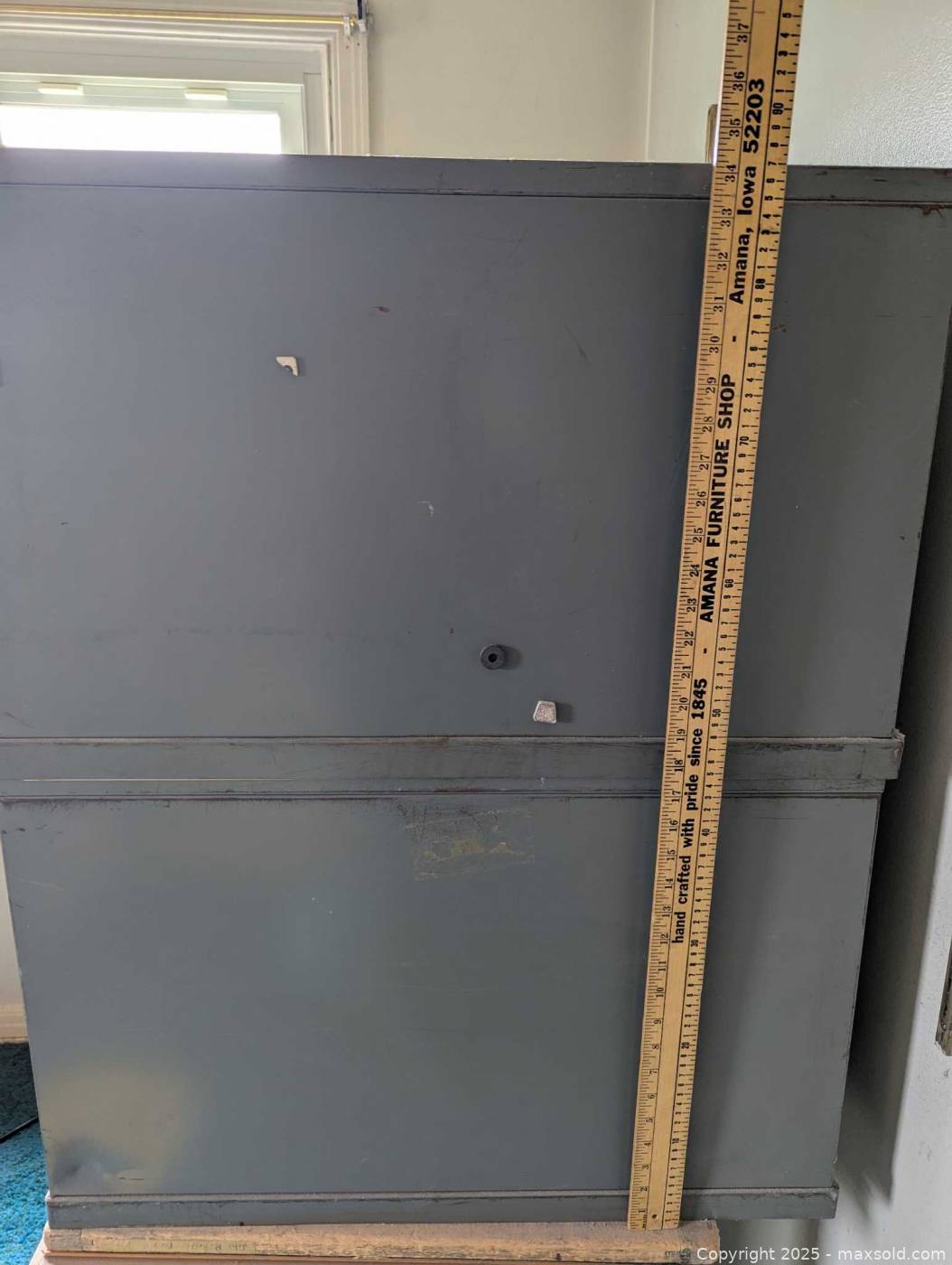 Two Lyon Metal Flat File Cabinets | Maxsold