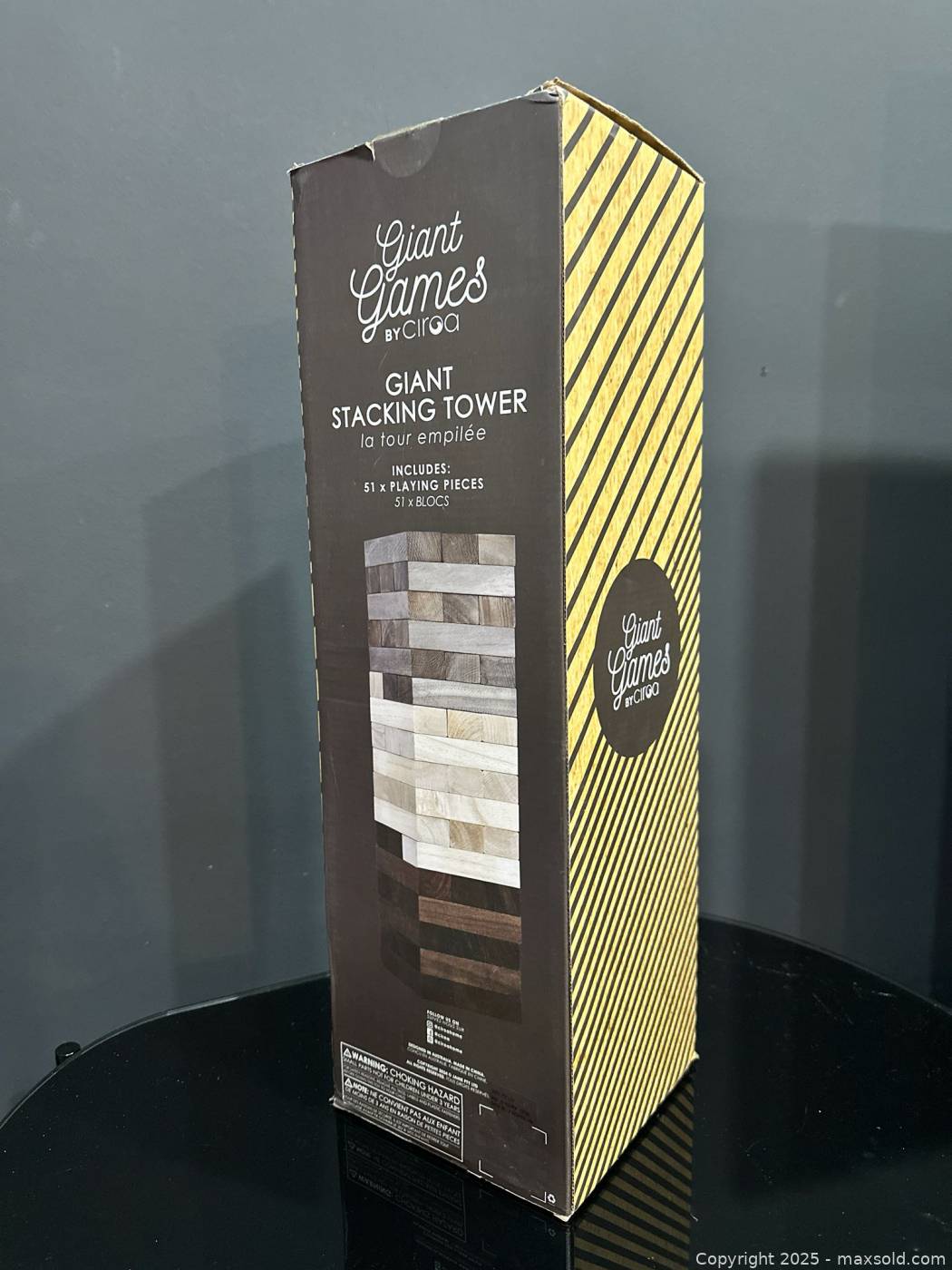 Giant Stacking Tower game | Maxsold