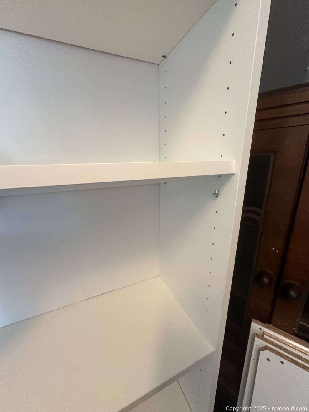 IKEA Billy white bookcase with height extension | Maxsold
