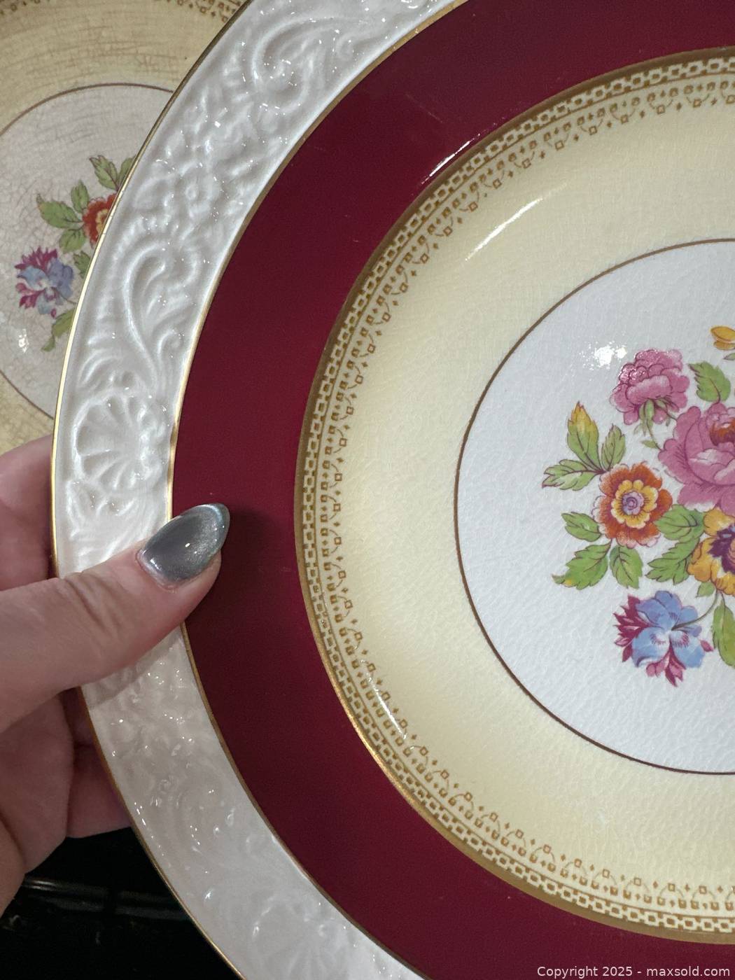 Soho Pottery Ambassador Ware decorative plates set of 2 | Maxsold