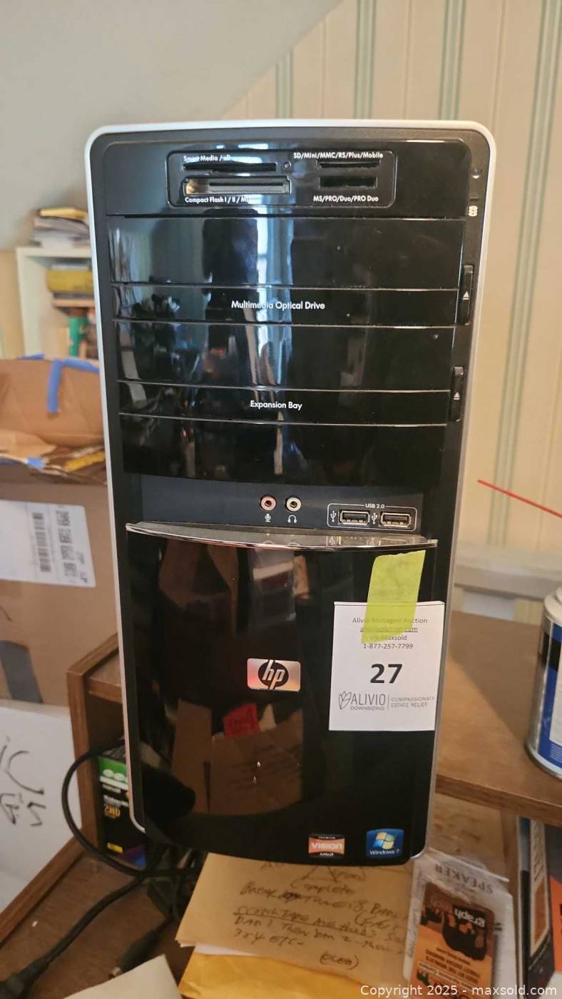 HP desktop computer tower untested | Maxsold